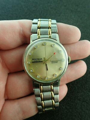 VINTAGE WOLDMAN ELECTRA SWISS WRISTWATCH UNBREAKABLE MAINSPRING | eBay