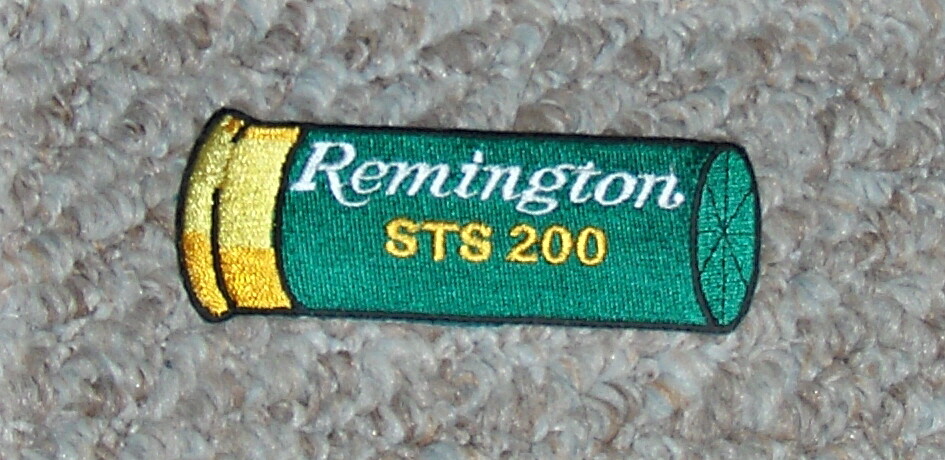 Vintage ...REMINGTON STS 200 Shotgun Shell (4" x 1.5") Embroidered ...
