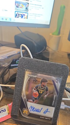 2021-22 Panini Prizm Draft Picks Green Mike Smith #DP-MSM Auto | eBay