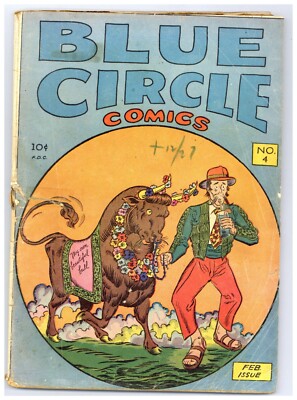 Blue Circle Comics 4 (FRG) Maureen Marine! STEEL FIST! 1945 Rural Home ...