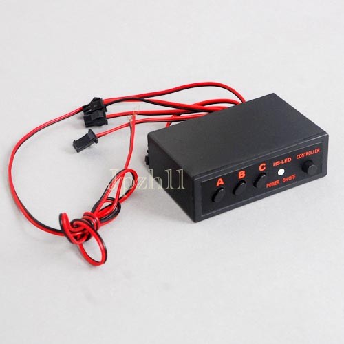 Car/Truck Police LED Strobe Flash Light Flashing Controller Box 4 Ways ...