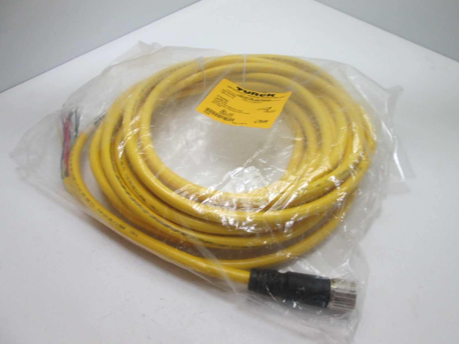 Turck CSM 12-11-10 Cordset Cable M23 12-Pin Male to Flying Leads, 10m ...