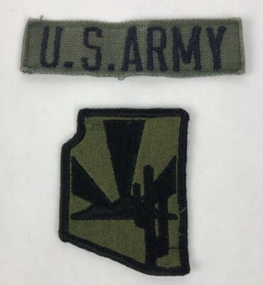 Authentic US Army Shoulder Cactus Patch Arizona National Guard - Combat ...