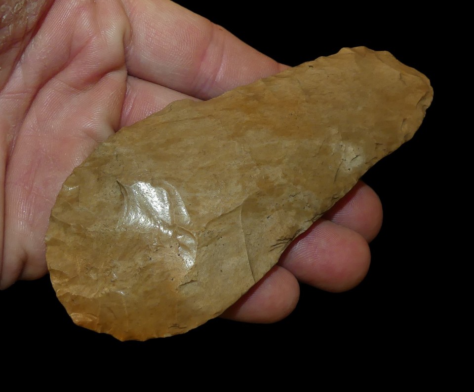 CHERT ADZE TENNESSEE AUTHENTIC INDIAN ARROWHEAD ARTIFACT COLLECTIBLE ...