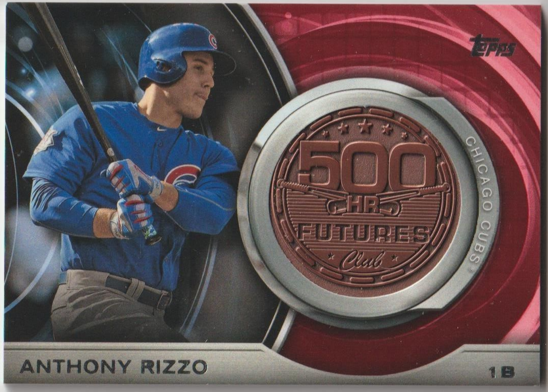 Anthony Rizzo 2016 topps 500 hr futures #500m-17 | eBay