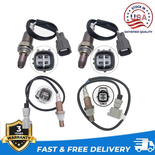 4PCS Oxygen Sensors Up& Downstream For Toyota Highlander Lexus RX350 ...