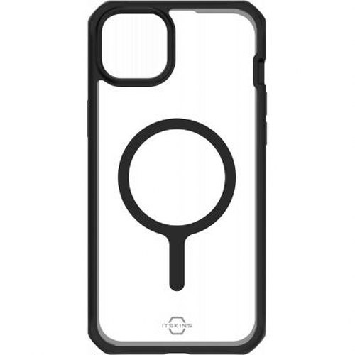 Itskins Coque Renforcée Hybrid R Sling pour iPhone 15 Noir transparent ...