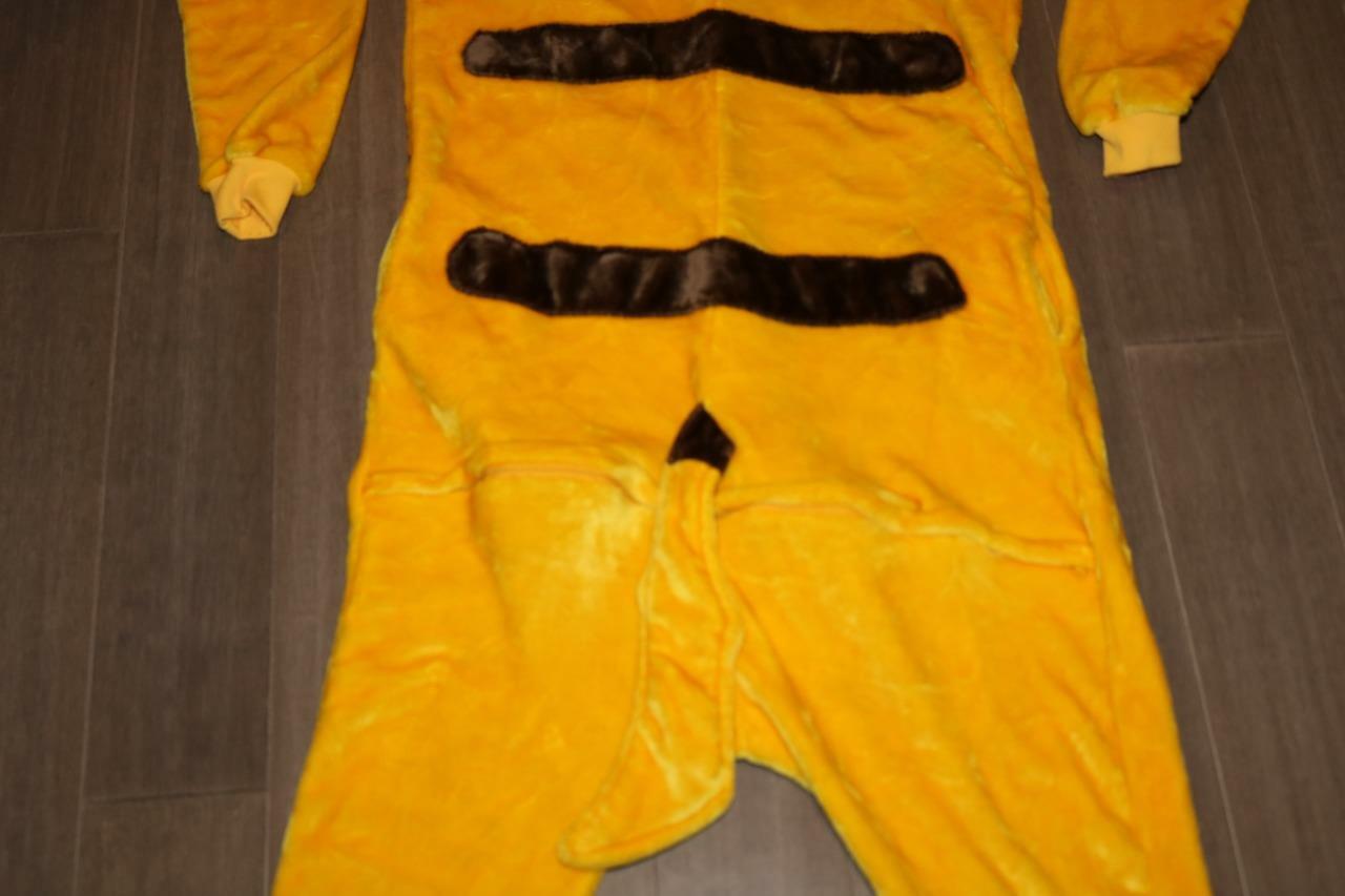 POKEMON PIKACHU ADULT HALLOWEEN COSTUME FULL BODYSUIT… - Gem