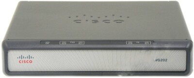 CISCO VG202 XM 2 Port Analog Voice Gateway VOIP - VG202XM No Power ...