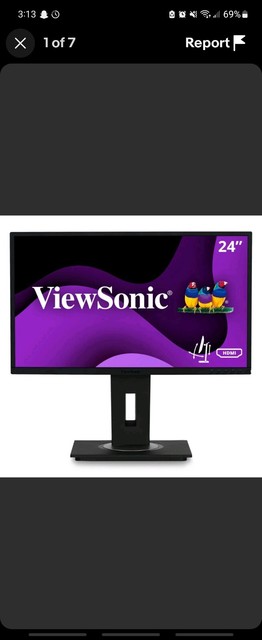 ViewSonic VG2439m-LED LED LCD Monitor for sale online | eBay