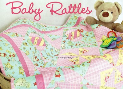 Baby Rattles Quilt Pattern Pieced/Applique BL | eBay