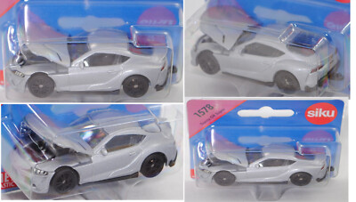 Siku Super 1578 00000 Toyota GR Supra Legend Coupé graumetallic | eBay