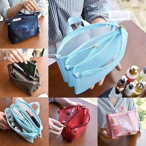 Travel Cosmetic Bag Large Capacity Cosmetic Cases Visible Makeup Bags ...