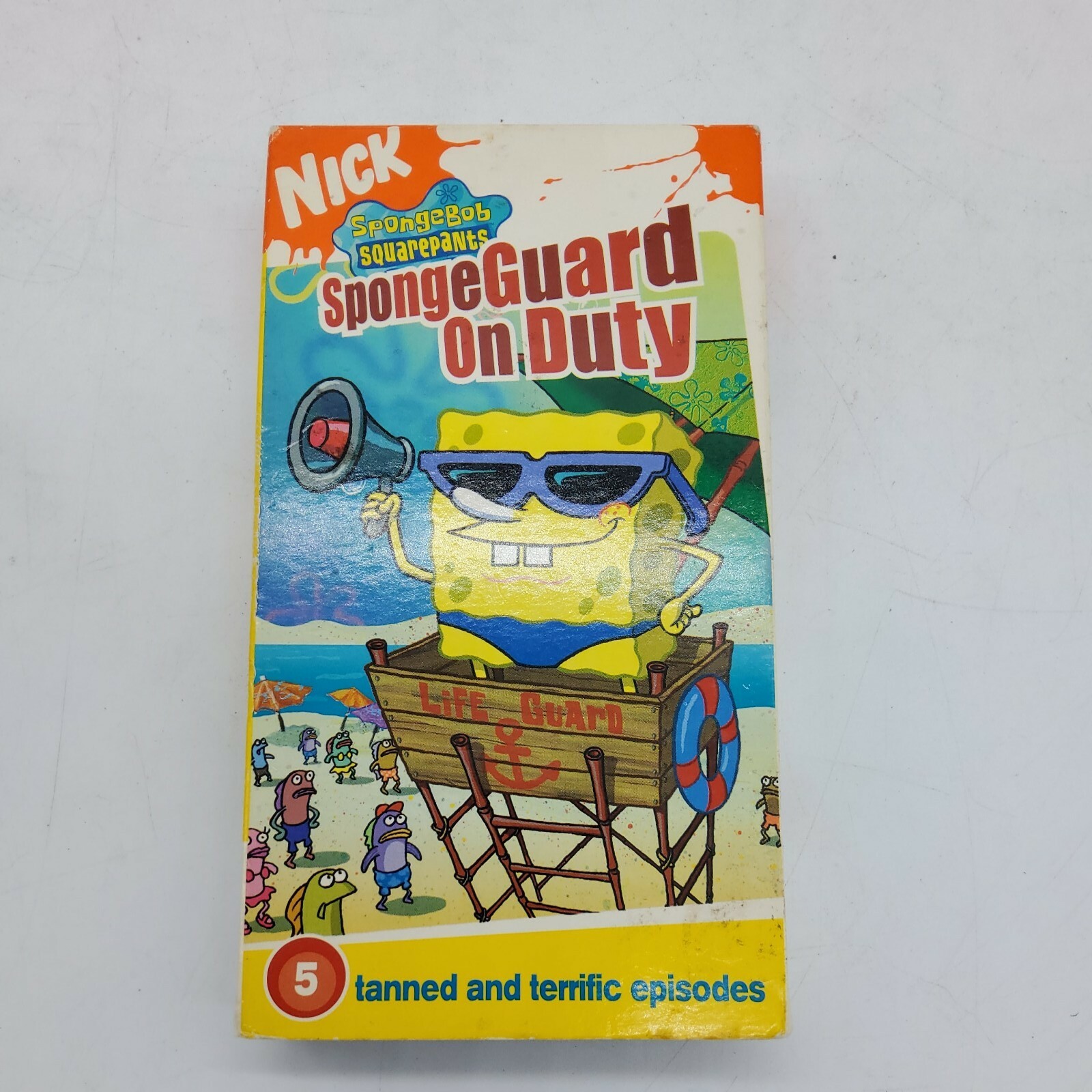 Spongebob Spongeguard On Duty Vhs
