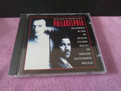 Philadelphia Soundtrack Cd Tom Hanks Movie Music Denzel Washington New ...