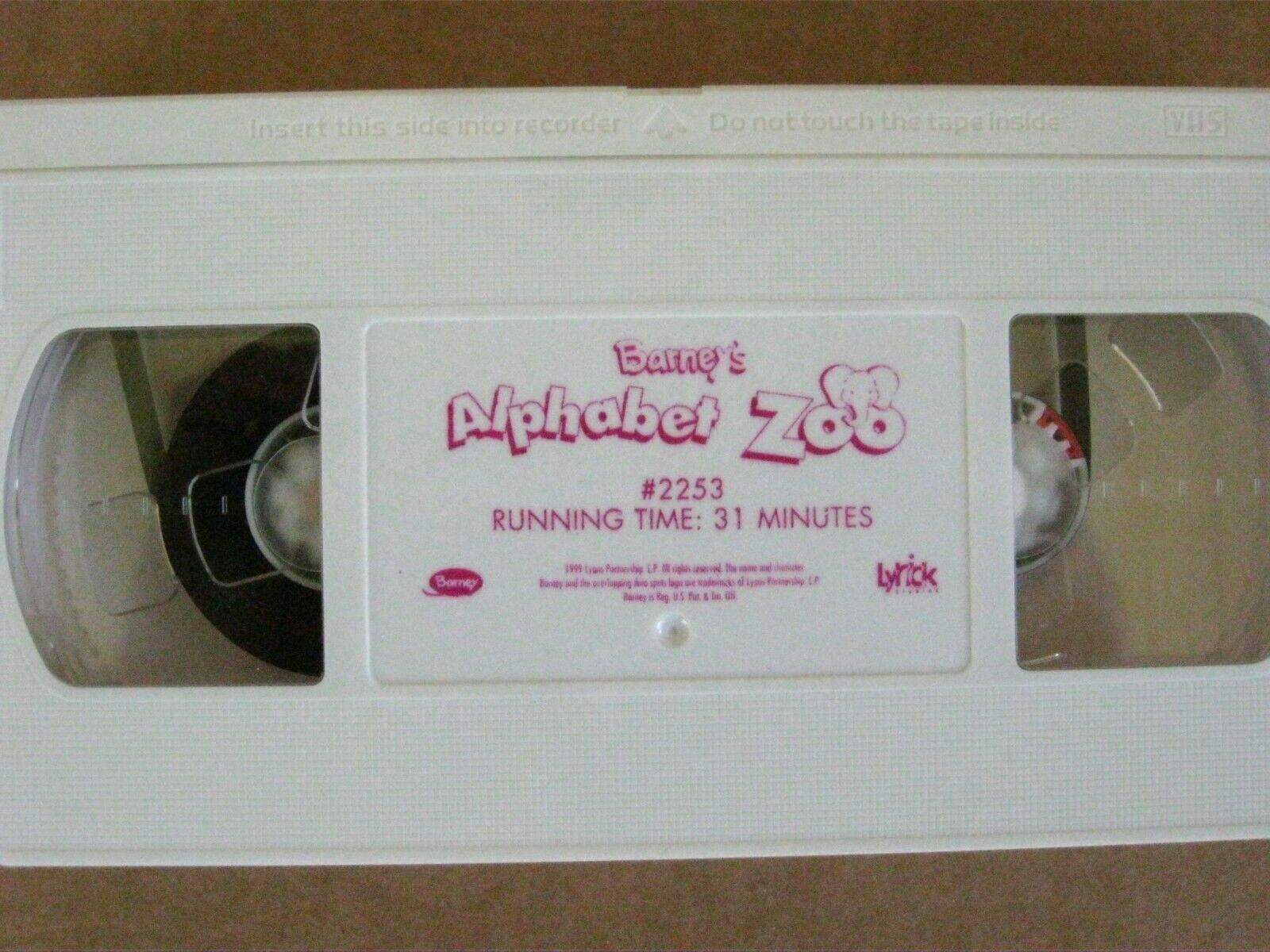 Barney's Alphabet Zoo VHS Tape Barney & | Grelly USA