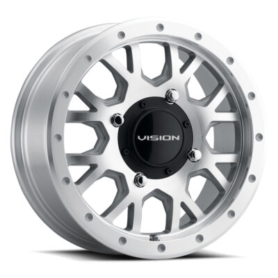 VISION GV8 Invader ATV 14X7 4X110 ET38.2 As-Cast Machined Face (Qty of ...