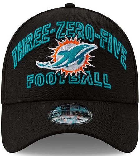 Authentic NFL Miami Dolphins 305 Draft City Collection New Era 39Thirty ...