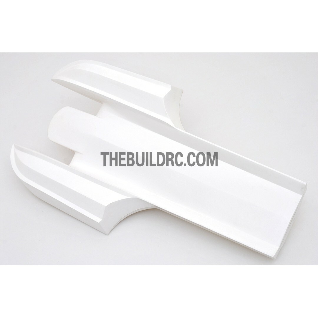 30.5" RC EP Epoxy Fiberglass Twin Power SOBER Boat Hull - White | eBay