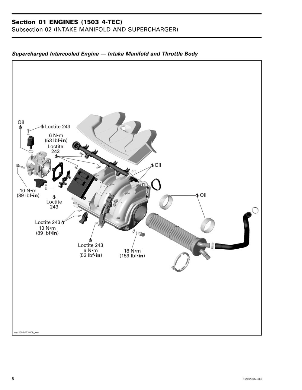 Sea-Doo 2005 4-Tec Rotax 1503 Engine Service Shop Repair Manual ...