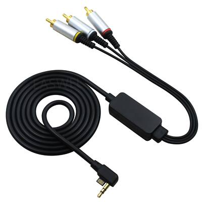AV TV Cable RCA Audio Video Cable for Sony PSP Slim 2000 3000 ...