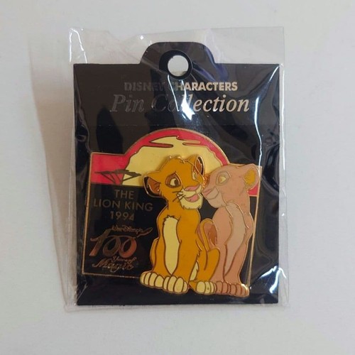 Disney Lion King 100th Anniversary Pin Badge Simba & Nala Used Japan | eBay