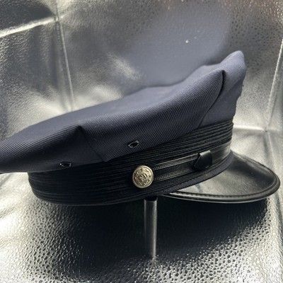 VTG United Hatters Cap & Millinery Fire Dept Blue Fireman Hat - Sentry ...