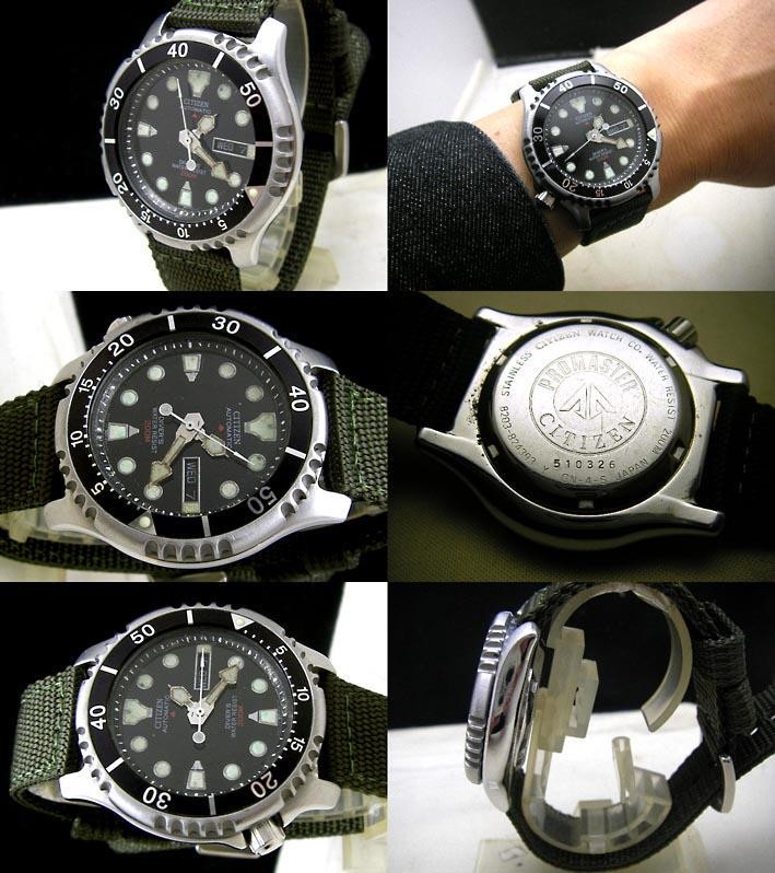 Citizen Promaster Diver 200M Automatic Men's Vintage Watch Heavy Duty ...