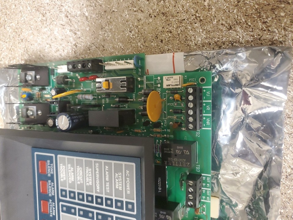 Fire-Lite MS-4424B / Notifier SFP-400B (4-Zone FACP) Replacement Board ...