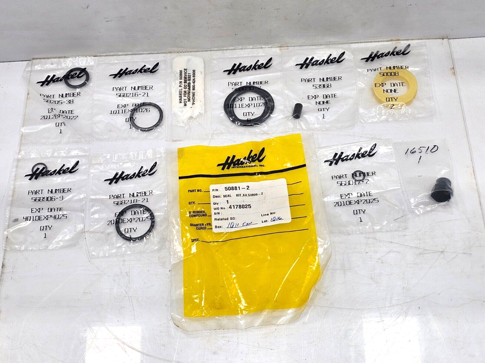 50881-2 HASKEL AIR VALVE SEAL KIT | eBay