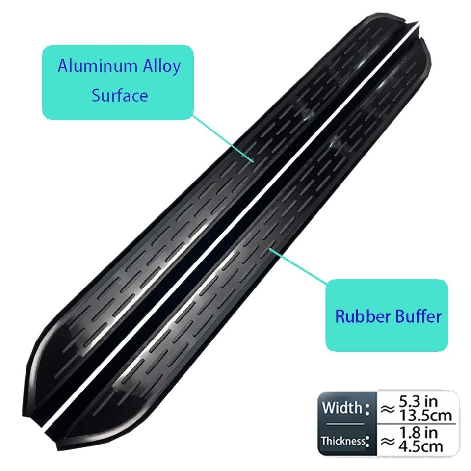 2pcs Running Board fit for Toyota Grand Highlander 2024 2025 2026 ...