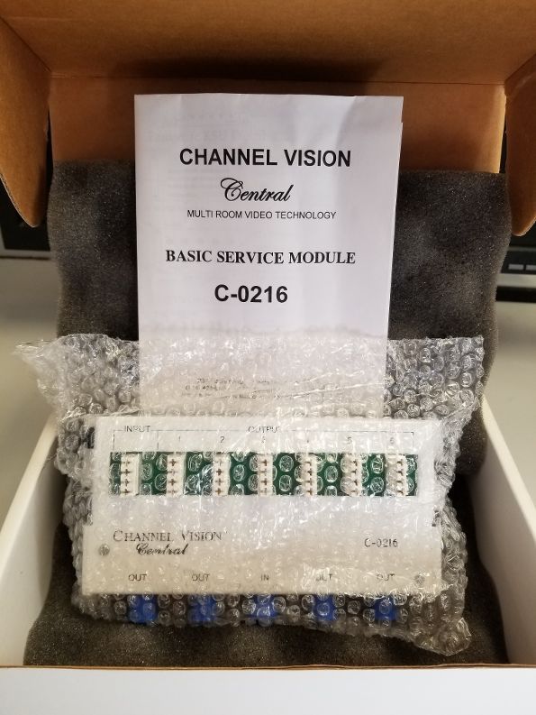 Channel Vision C-0216 6 Port Telephone Punch Down And ONE IN 4 OUT ...