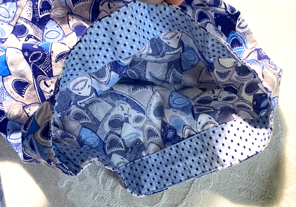 Johnston & Murphy (Men LRG) Shark Pattern Short Slv. Button Down Shirt ...