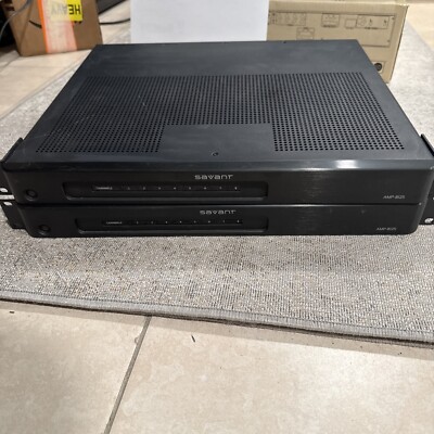 Savant AMP-8125 8-Channel 125-Watt Multi-Room Digital Audio Amplifier ...