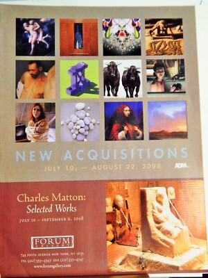CHARLES MATTON ART PIECES ORIG VTG 2008 ADVERTISEMENT, | eBay