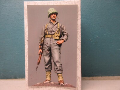 MICHAEL ROBERTS LTD. 1/35 Sgt.K.E.STELZEL USMC KOREA 1950 #54-011 resin ...