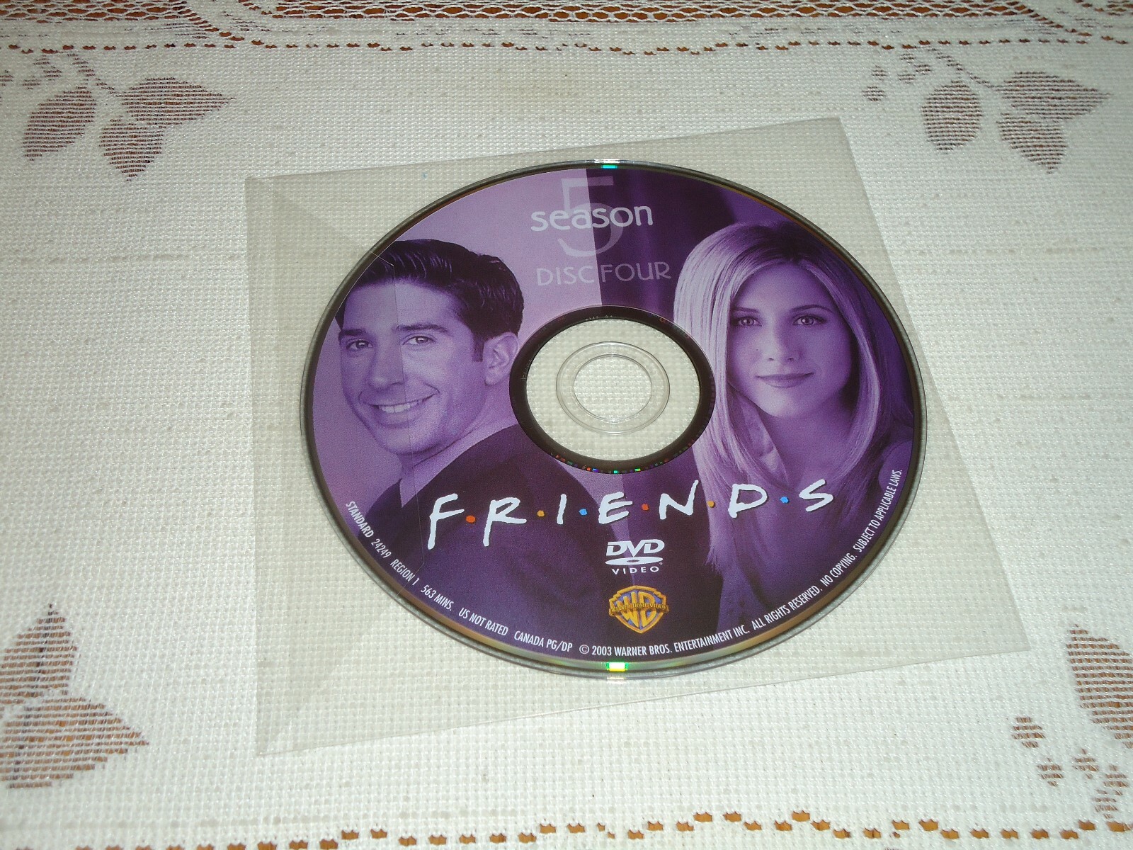 FRIENDS Season 5 DISC 4 DVD REPLACEMENT only, 5th fifth season five | eBay