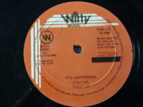 REGGAE 12" TONY TUFF -IT''S HAPPENING/STICKY WICKETT om WITTY | eBay