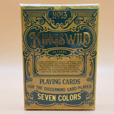 Seven Colors Playing Cards - Standard Edition - Kings Wild Project ...