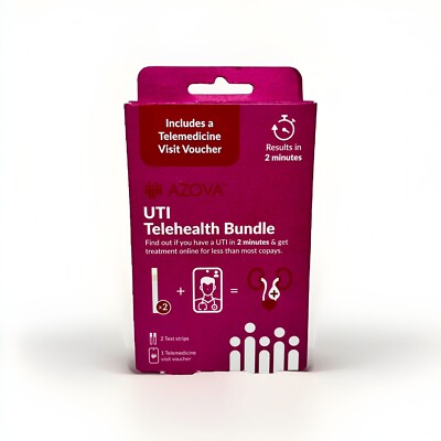 Azova - UTI Telehealth Bundle - 2 Test Strips - EXP 3/01/2026 New | eBay
