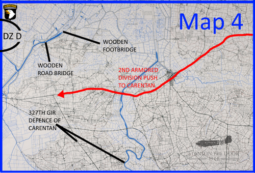 WW2 Normandy D-Day map 4 Isigny | eBay