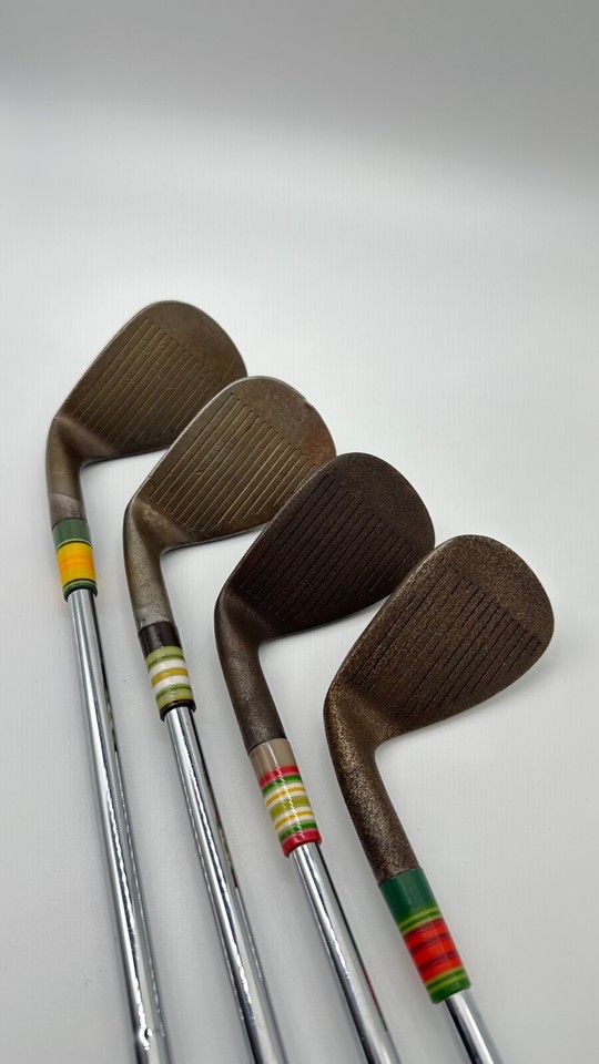 cobra wedges | 50, 53, 56, 60 degree wedges set | original raw rusted ...