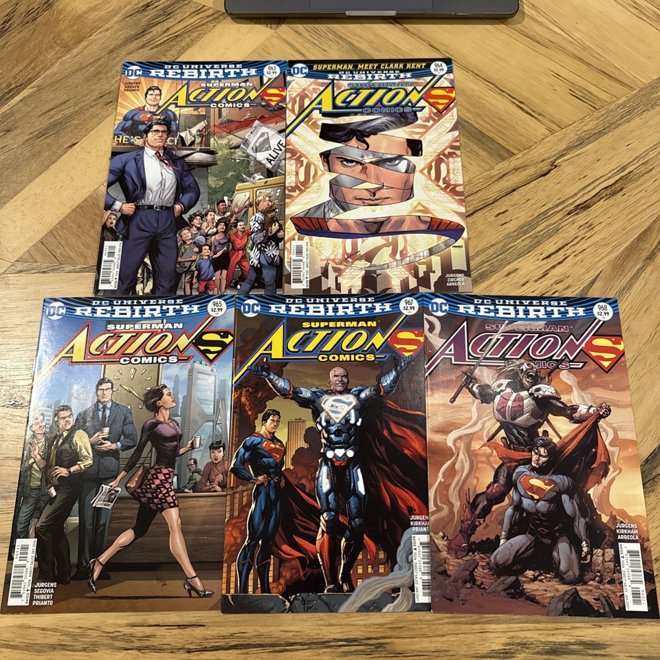 Action Comics 9 Issue Lot 963 964 965 967 968 970 971 987 1010 Superman ...