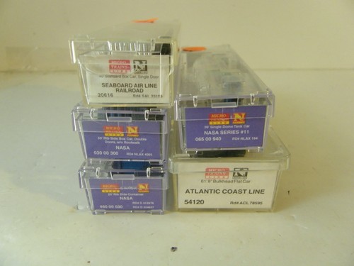 5 MICRO-TRAINS NASA CARS | eBay