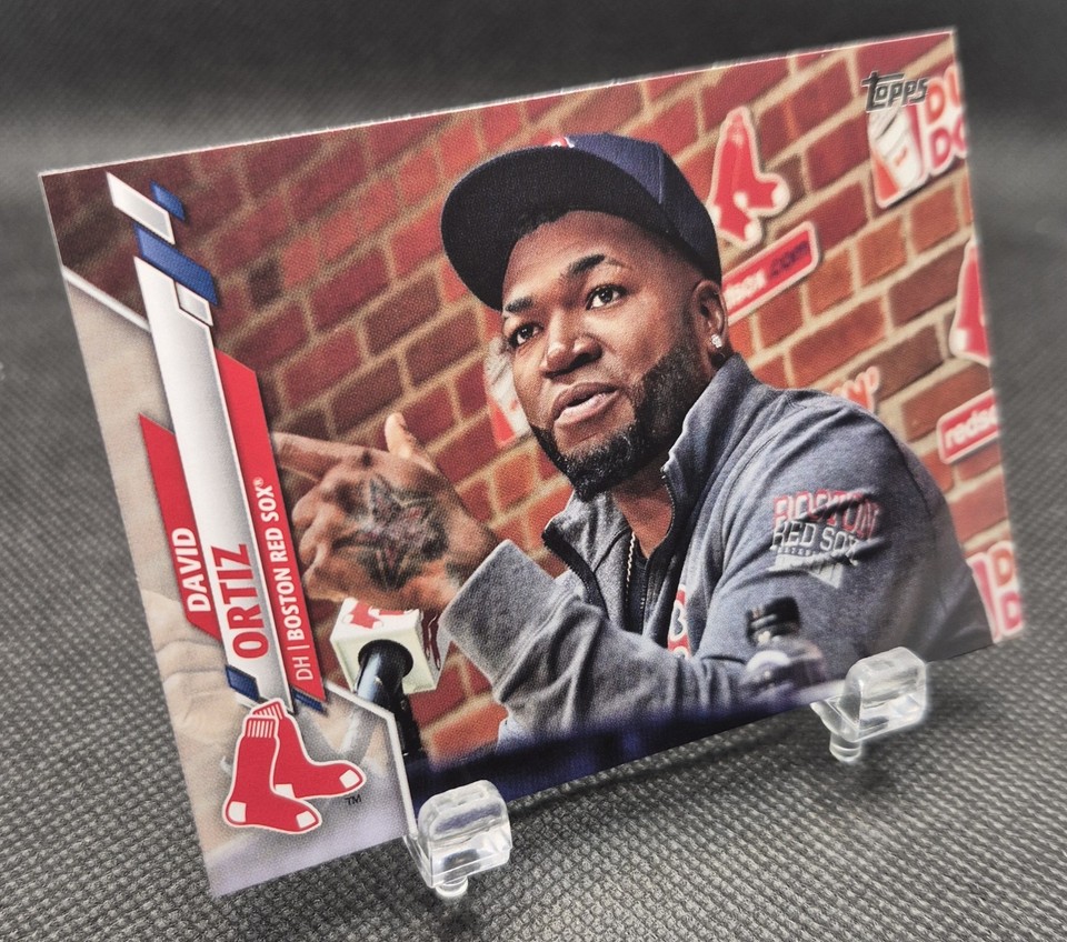 2020 Update SP Photo Variation David Ortiz (Press Conference Horizontal ...