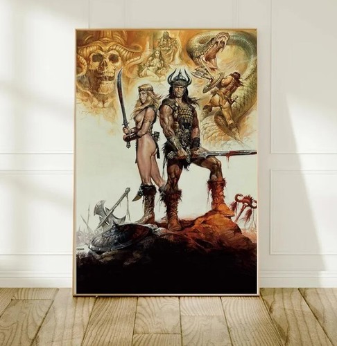 Conan The Barbarian--Movie Poster | eBay