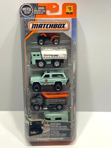 MBX POLICE NATIONAL PARKS RANGER RESCUE 5 pk ATV-TRAILER-TANKER-RESCUE ...