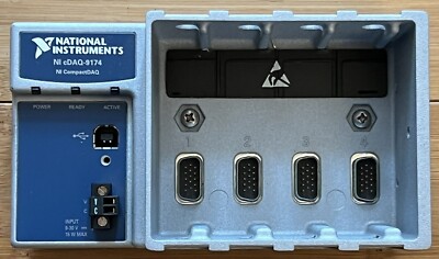 NATIONAL INSTRUMENTS NI cDAQ-9174 USB CompactDAQ 4 slot Chassis w/power ...