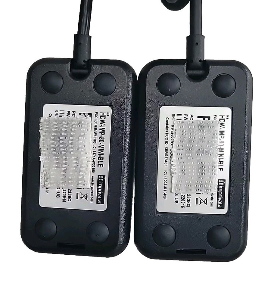 2×Imprivata IMP-80 Mini Proximity Reader / SMART Card Reader HDW-IMP-80 ...