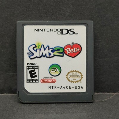 Nintendo DS Sims 2 Pets Game Loose Tested Free Shipping | eBay